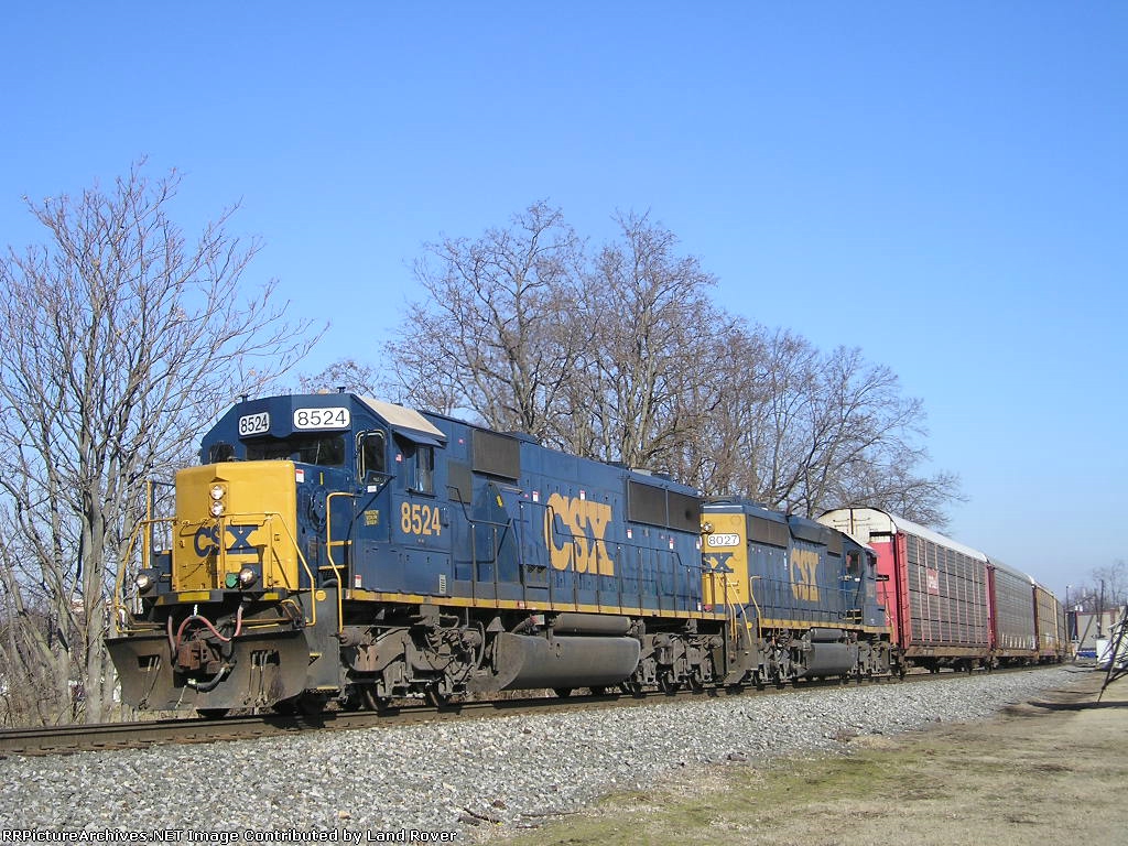 CSXT 8524 On CSX Q 299-07
